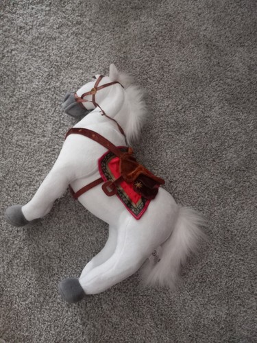 * Disney Maximus Plush White Horse Rapunzel Tangled 15" Stuffed Animal ...