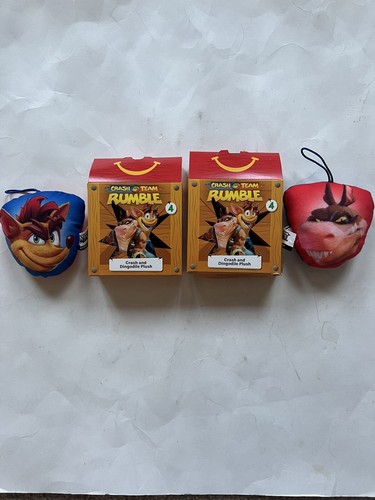 2023 McDonald's Happy Meal Toy CRASH TEAM RUMBLE #4 Crash & Dingodile ...
