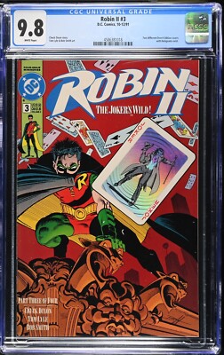 Robin II: The Joker's Wild #3C CGC 9.8 WHITE Pages | Norm Breyfogle ...