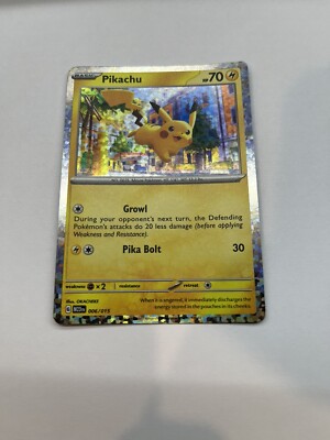 Pikachu 006/015 - Holo - McDonald’s 2023 Pokemon Card | eBay