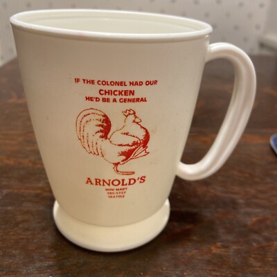 Seattle Washington Arnold’s Mini Mart Mug Chicken Advertising Graphic ...