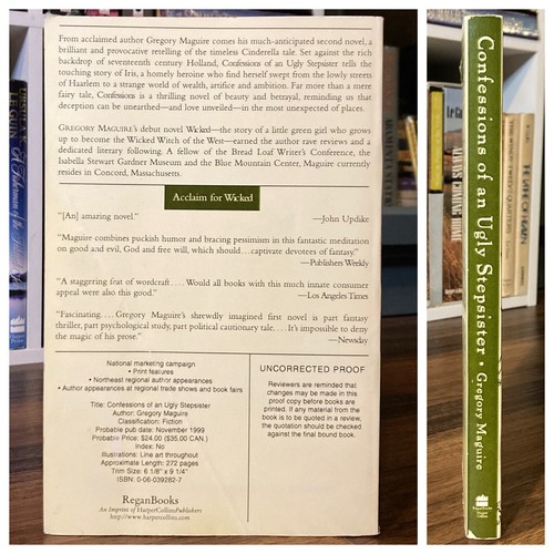 *ARC / Uncorrected Proof* Confessions of an Ugly Stepsister - Gregory ...