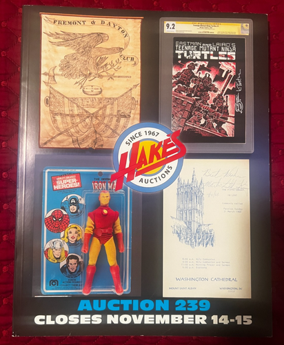 Hake's Auction Catalog November 2023 #239 266 pages | eBay