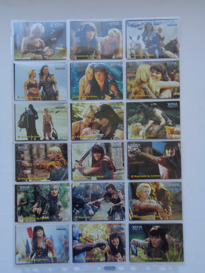 Xena Warrior Princess 72 Card Complete Set | eBay UK