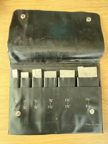 Vintage 6 Pcs Adjustable Parallel Set 3/8" to 2 14" Machinist Made in ...