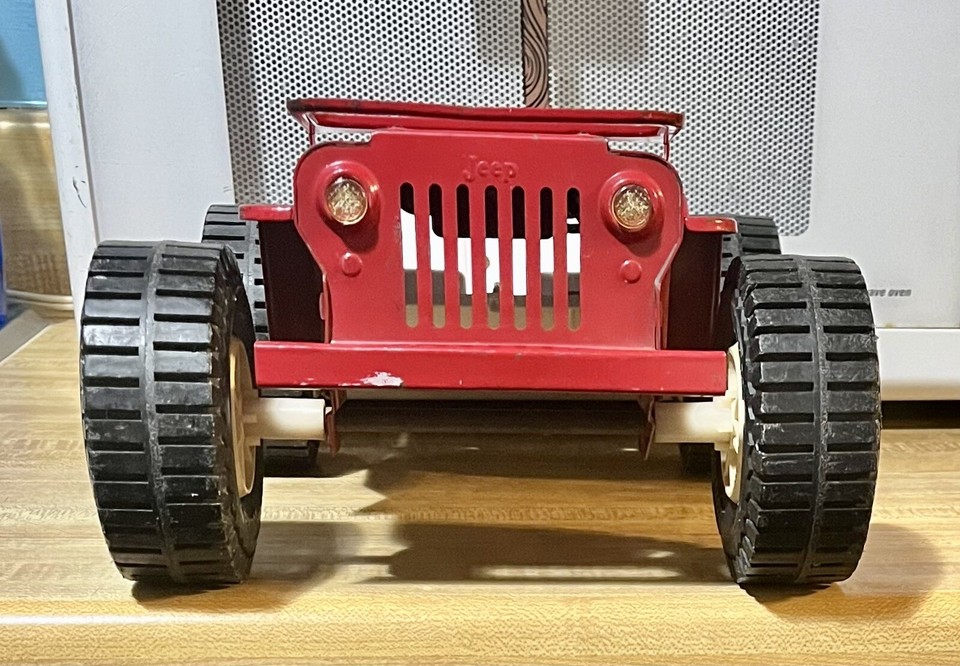 Vintage 1970’s Tonka Pressed Steel Red Big Wheel Dune Buggy Jeep | eBay
