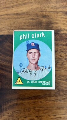 1959 Topps Set-Break #454 Phil Clark EX | eBay