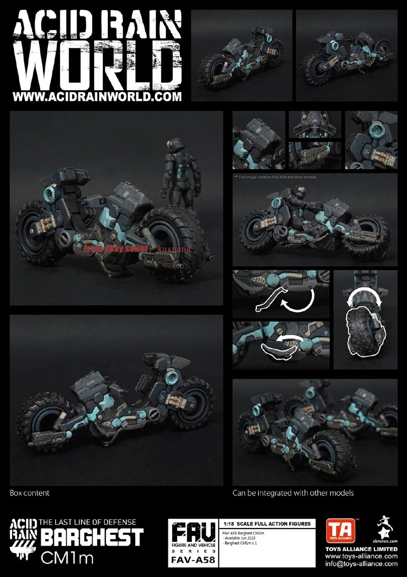 Toys Alliance The War of Acid Rain FAV-A58 1/18 Barghest CM1m Action ...