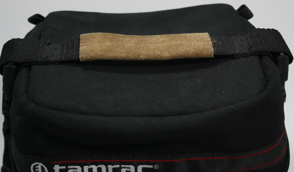 Vintage Tamrac Black Shoulder Camera Bag w/ Inserts Compact Zoom ...