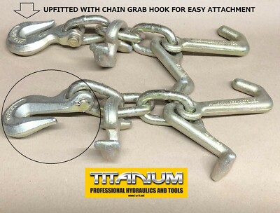 Set 2 RTJ AUTO BODY Frame CHAIN HOOKS Auto Body Repair Clamp HI QUALITY ...
