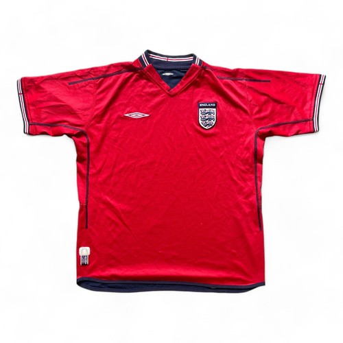 2002-04 England Reversible Away Football Shirt Vintage Rare Soccer ...
