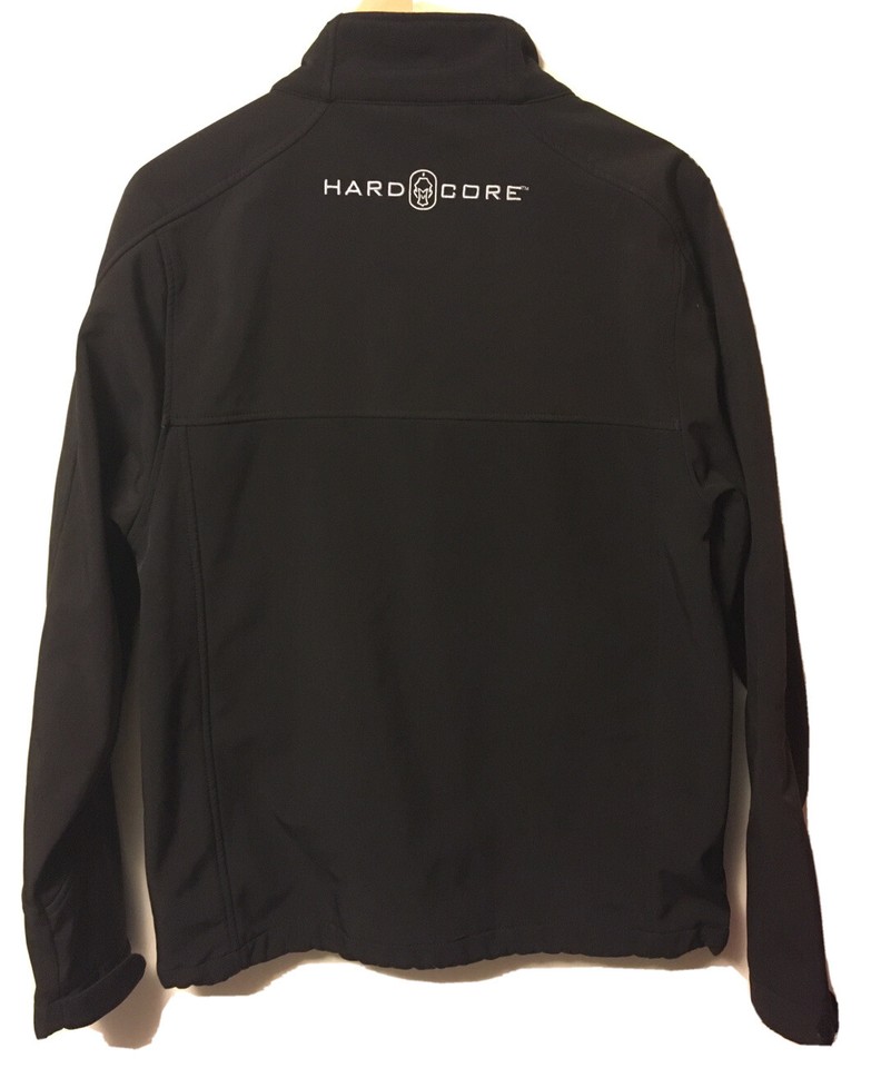 Hard Core Softshell Jacket Black Men’s Medium Hunting Fall Outerwear | eBay
