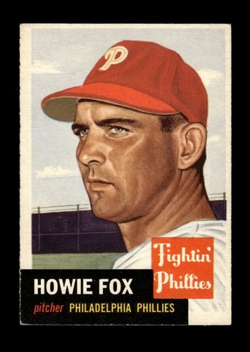 1953 Topps Set-Break # 22 Howie Fox EX-EXMINT *GMCARDS* | eBay