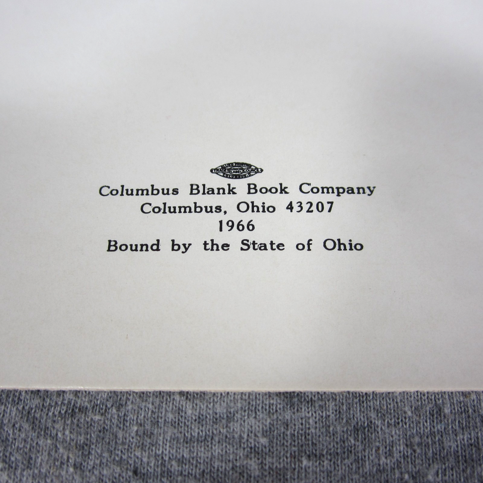 1966 Ohio Water Inventory Hocking River Basin Shade River Leading Creek ...