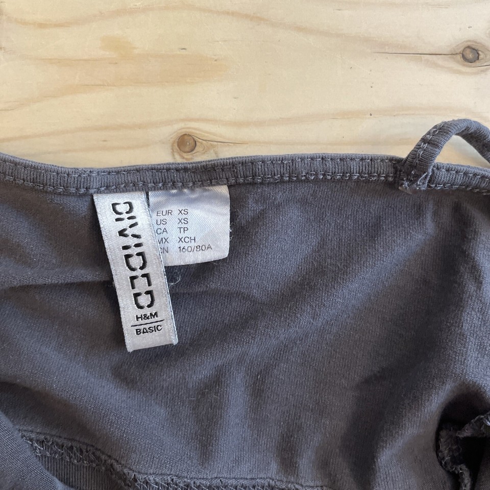 Ladies Cropped Top. XS. By H&M. In Excellent Condition. | eBay