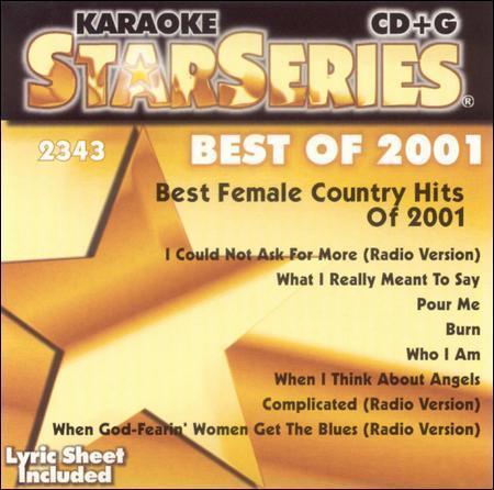 Female Country Hits of 2001 by Karaoke (CD, Feb-2002, Sound Choice ...