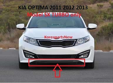 Front Bumper Lower Spoiler Chin Lip Splitter 865912T200 OPTIMA SX 2.0L ...