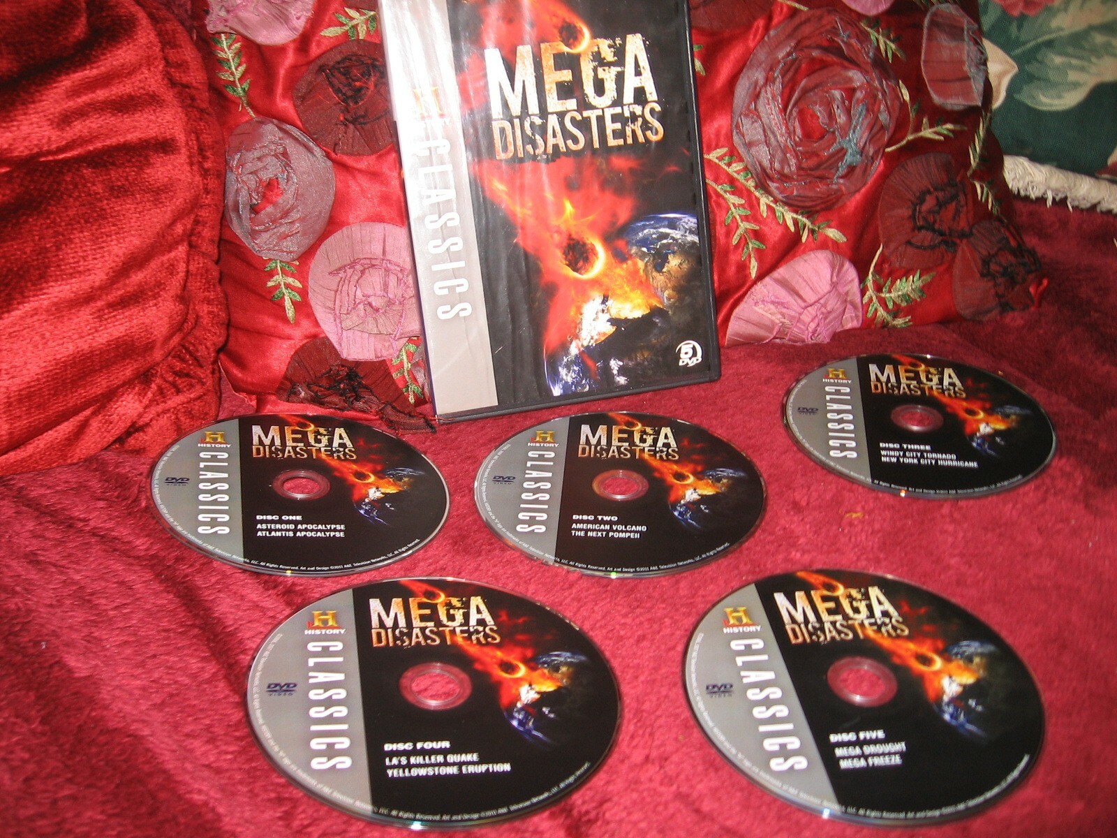 Mega Disasters: 10 History Channel documentaries on 5 DVD's; over 6 ...