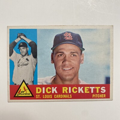 1960 Topps Baseball - Dick Ricketts #236 - St. Louis Cardinals- MLB | eBay