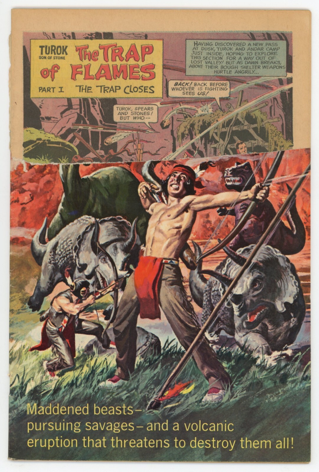 Turok Son of Stone 66 Fair 1.0 1969 Gold Key Silver Age George Wilson ...