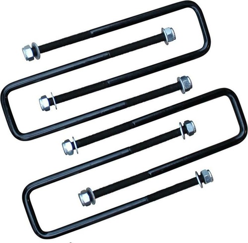 FREEDOM OFF-ROAD Square U Bolts 2.5" Wide Leaf Springs 12" Long 4 pcs ...
