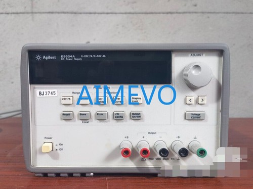 HP/Keysight Agilent E3634A 200W DC Power Supply 0-25V, 7A / 0-50V, 4A ...