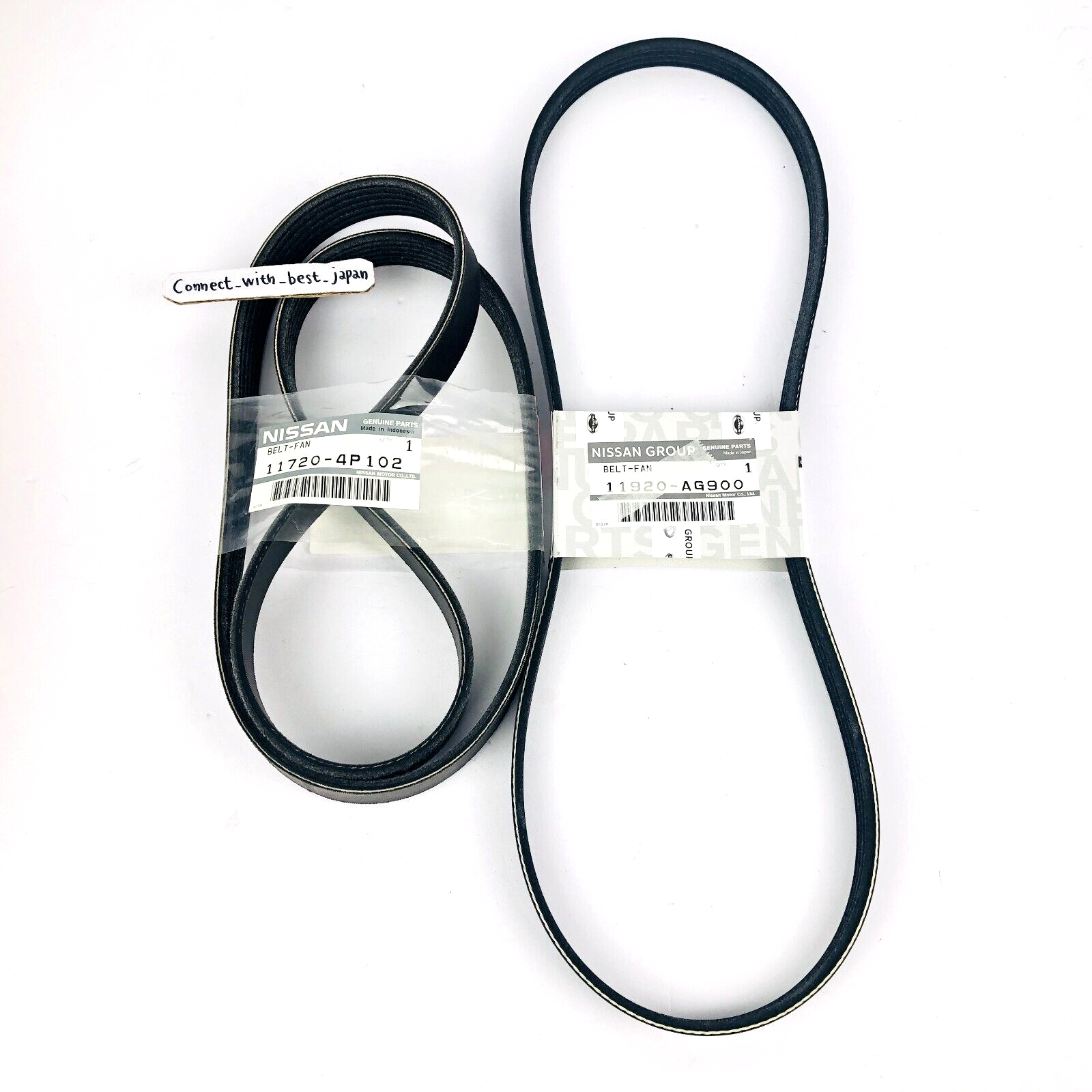 NISSAN INFINITI Genuine DRIVE BELT KIT FOR 350Z/PATHFINDER/QX4/FX35/G35 ...