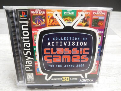 Authentic Activision Classics Sony Playstation PS1 1998 CIB Complete ...