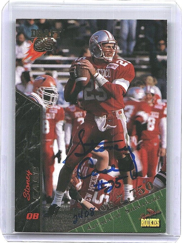 Stoney Case 1995 Signature Rookies #16 Rookie Auto /7750 RC New Mexico ...
