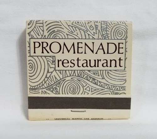 Vintage Promenade Restaurant Matchbook Marina Del Rey CA Advertising ...