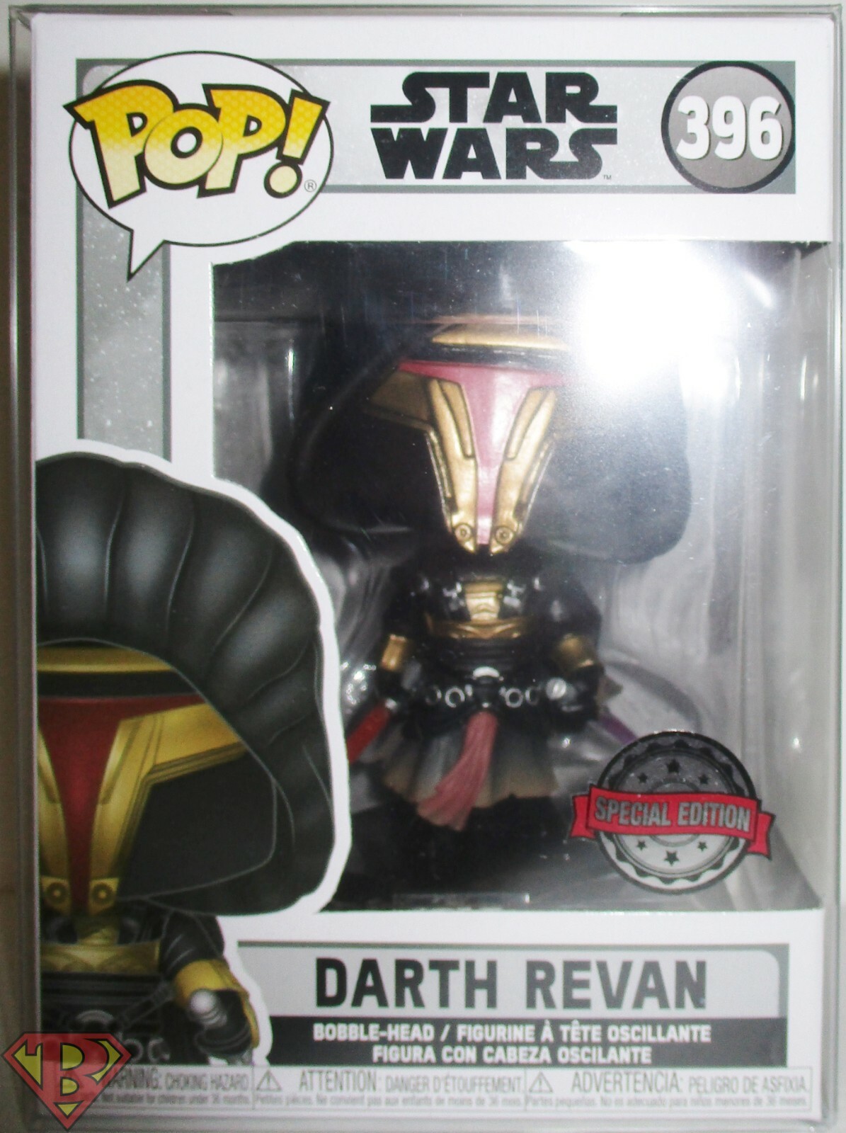 Funko Pop! Vinyl: Star Wars - Darth Revan - GameStop (Exclusive) #396 ...