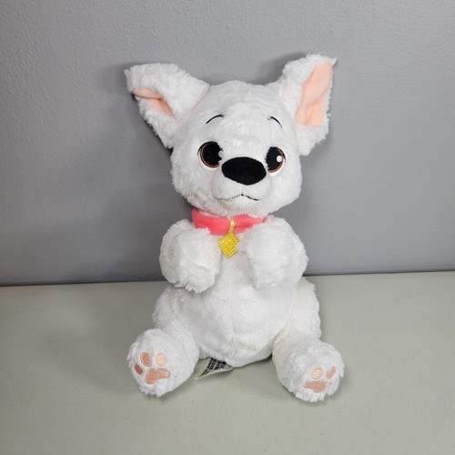 Bolt White Puppy Dog Disney Parks Babies 10" Stuffed Animal Soft Toy ...
