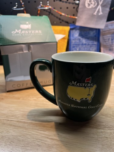 Masters Golf Coffee Mug dark green unused - 17oz | eBay