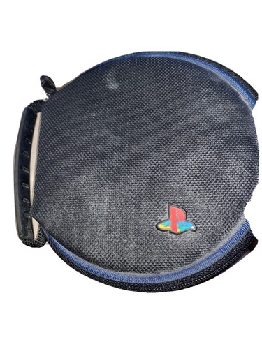 PS1 Sony Playstation Black Official Disc Holder Case Wallet 12 Discs | eBay