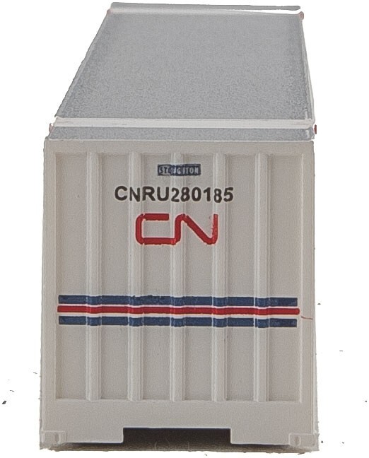 Walthers N Scale ~ New ~ Canadian National ~ 48' Ribbed Container ~ 949 ...