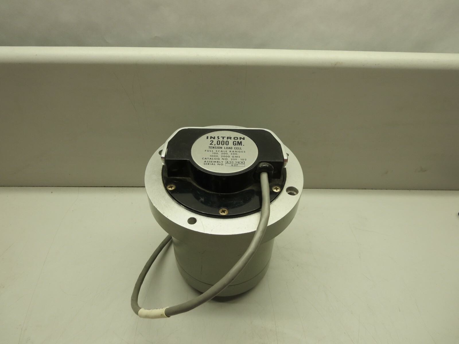 Instron, 2511-102, Tension Load Cell, Assy. A30-38 (A), 2000 GM.Unit ...