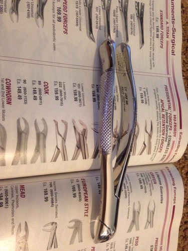 Lot of 7 Hu Friedy Lower Universal Forceps 151 Retail $184.99 | eBay