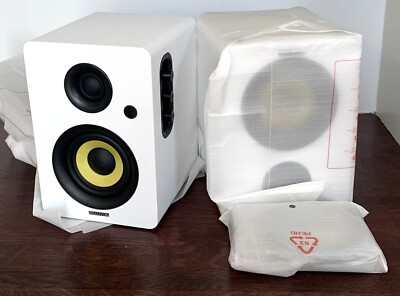 New SW206 80W Active Dual-Mode Bookshelf Speakers, Dual-Mode White | eBay