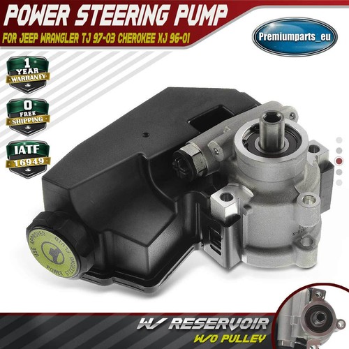 Power Steering Pump for Jeep Cherokee XJ 93-01 Wrangler TJ 97-03 4.0L ...