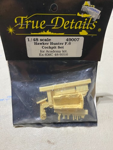 True Details 1/48 Academy 1/48 Hawker Hunter F.6 Cockpit Detail Set | eBay