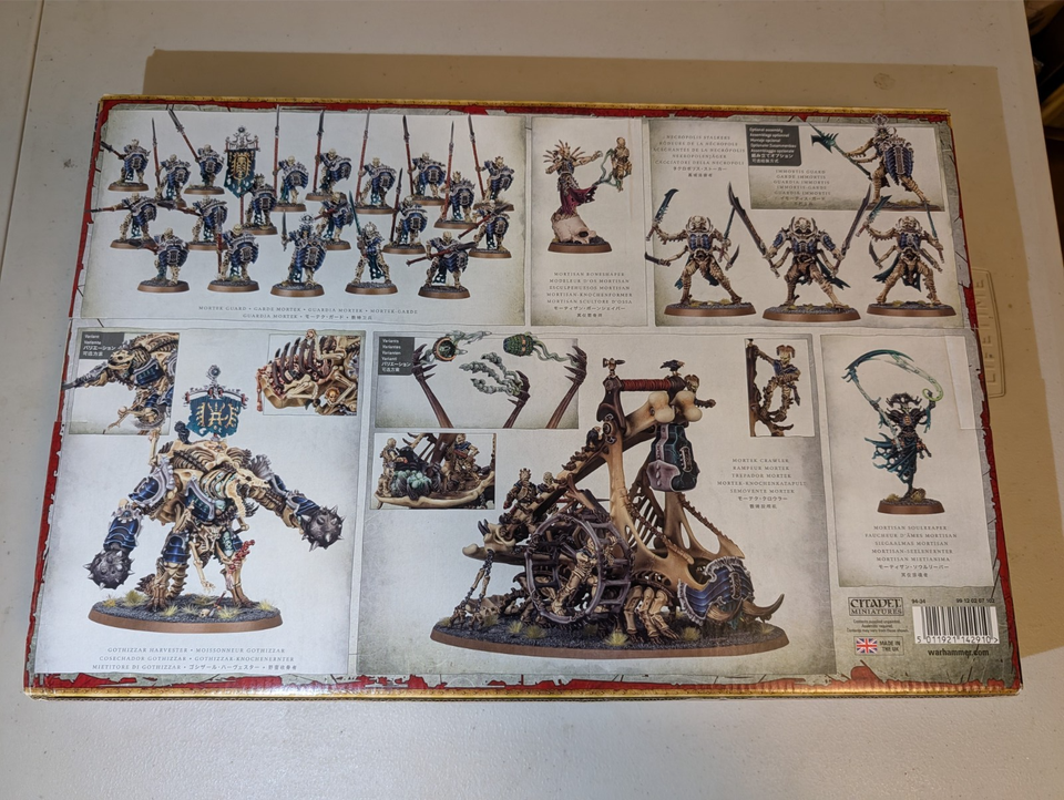 Warhammer Sigmar Battleforce Ossiarch Bonereapers Mortisan Tithe ...