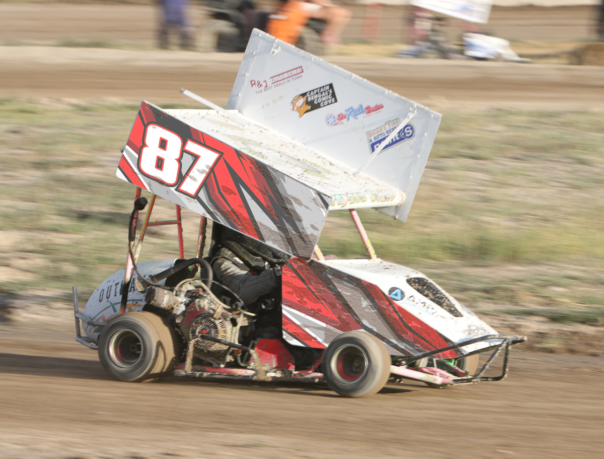 2018 Qrc A90 Qrc Karts RACING KART QRC OUTLAW DIRT WRAP NUMBERS SIDE