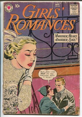 Girls' Romances #64 1959 - DC -G - Comic Book | eBay