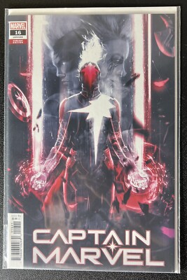 Captain Marvel #16 Boss Logic Variant (2020) NM Marvel Comics 1st Print ...