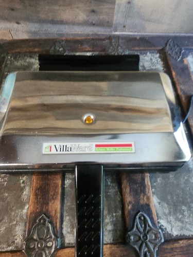 VillaWare Model 5200-NS Belgian Waffler Professional Electric Waffle ...