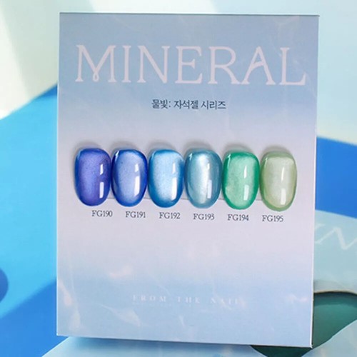 From the Nail Mineral Nail Polish 10g 6 Color Magnet Gel K-Beauty | eBay
