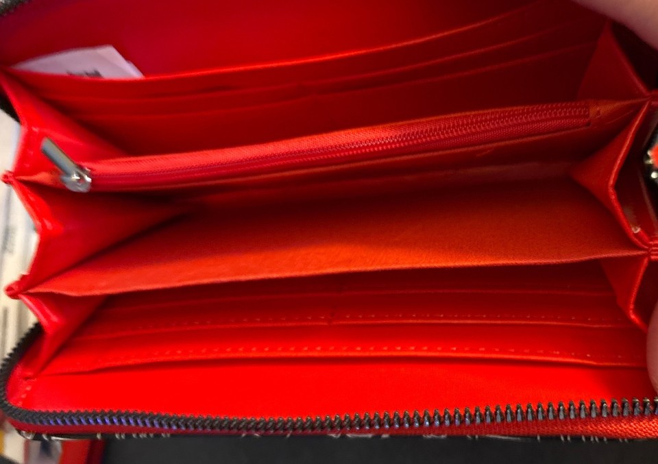 Disney Mickey Mouse Zip Wallet Wristlet NWOT | eBay