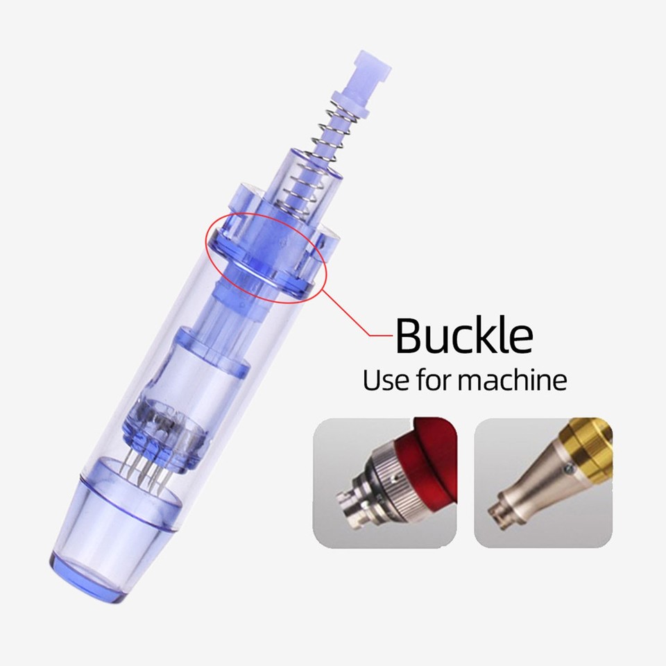 Round Nano Derma Needles Cartridges Set for Microneedling Pen | eBay ...