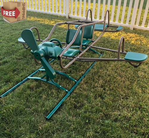 Playground Equipment Airplane Teeter Totter Outdoor Kids Backyard Play ...