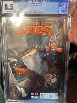 SECRET WARS (2015) #6 Tarr Variant Cover CGC 8.5 | eBay